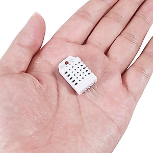 DORHEA 5PCS DHT22 AM2302 Digital Temperature and Humidity Sensor, AM2302 Temp Humidity Monitor Sensor Replace SHT15 SHT11 for Raspberry Pi