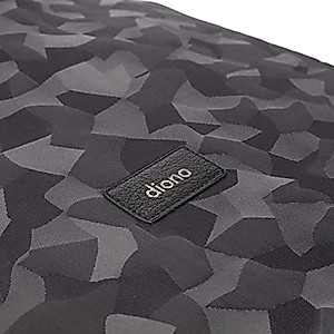 Diono Excurze Luxe Carrycot for Newborn Baby, Stroller Bassinet for Baby, Breathable Mattress for Comfortable Sleeping, Suitable from Birth, Black Camo