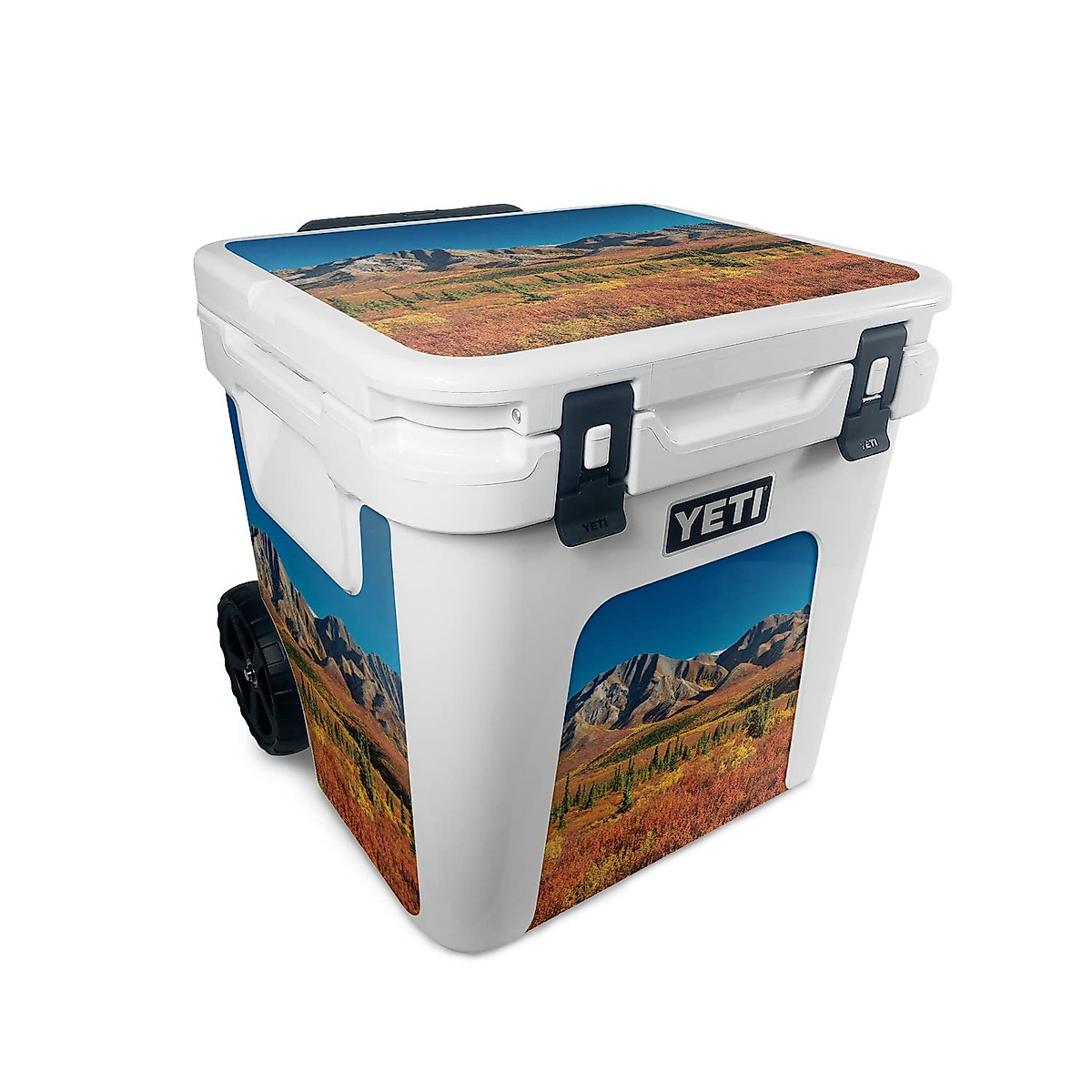 MightySkins Skin Compatible with Yeti Roadie 48 Wheeled Cooler - Denali Dreams | Protective, Durable, and Unique Vinyl Decal wrap Cover | Easy to Apply, Remove, and Change Styles | Made in The USA