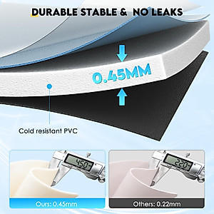 Ice Bath Tub Cold Plunge - Portable Freestanding Bathtub Icepod with Cover Large Folding Recovery Bucket Icebath Barrel Arctic Pod: Ice Bath Tubs for Athletes Adults