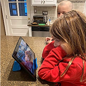 DTLgear Trek Stand Phone Holder for Air Travel, Flying, Traveling, Hotel, Home, Desk, Bed, Kitchen, and Treadmill. Compatible with iPhone, Android, & Other Cell Phones …