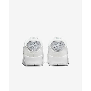 Nike Women Air Max 90 Futura Running Sneaker, White White White 101, 12
