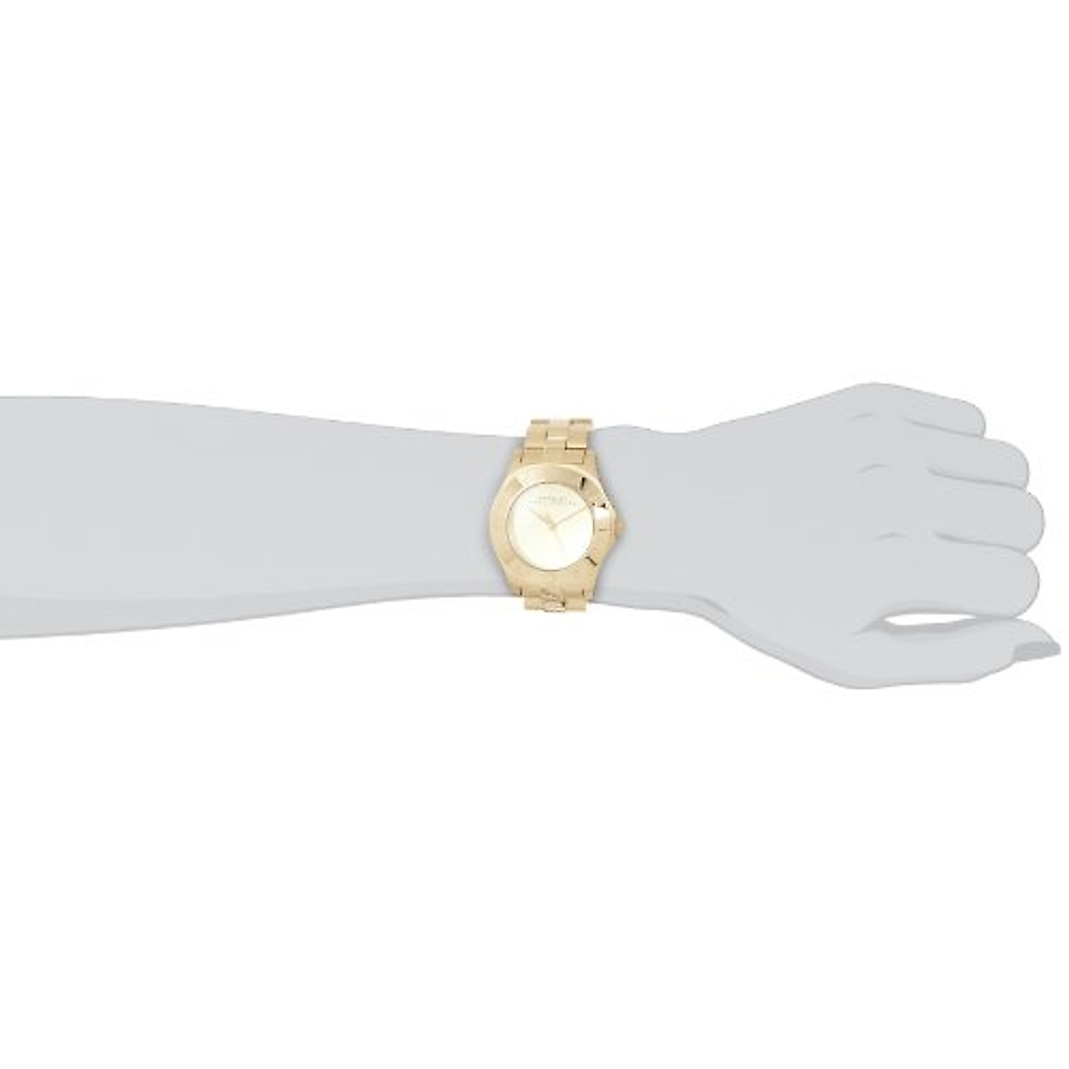 Marc by Marc Jacobs Women's MBM3126 Blade Gold Watch