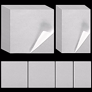 300 Pieces Diamond Painting Release Paper 15 x 15 cm and 15 x 10 cm Diamond Painting Cover Replacement Double-Sided Non-Stick Cover Replacement 5D Diamond Painting Accessories Tool for Adult Kids