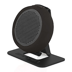 Braven 105 Wireless Portable Bluetooth Speaker [Waterproof][Outdoor][8 Hour Playtime] with Action Mount/Stand - Black