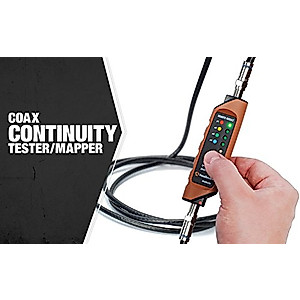 Southwire M500CX4 Coax Continuity Tester/Mapper; Durable Design; Auto Power-Off; Double-Molded Housing; Easy-to-Understand LED Display; Includes 4 Color-Coded ID Remotes