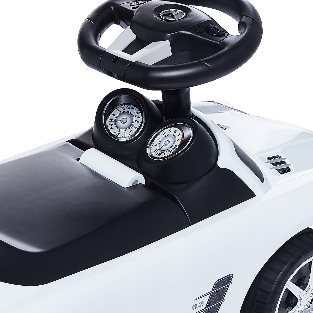 Best Ride On Cars Mercedes Benz push Car, White