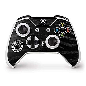 Skinit Decal Gaming Skin Compatible with Xbox One S Controller - Officially Licensed NBA Washington Wizards Animal Print Design