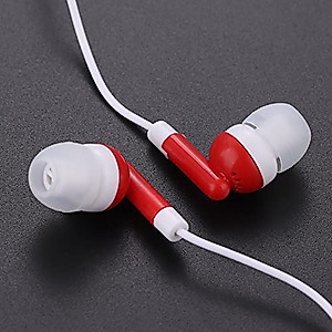 Yoley 200 Packs Classroom Earbuds Bulk Headphones for Kids School Students Children, Wholesale Class Set Durable Earphones, Individually Bagged (200 Mixed)