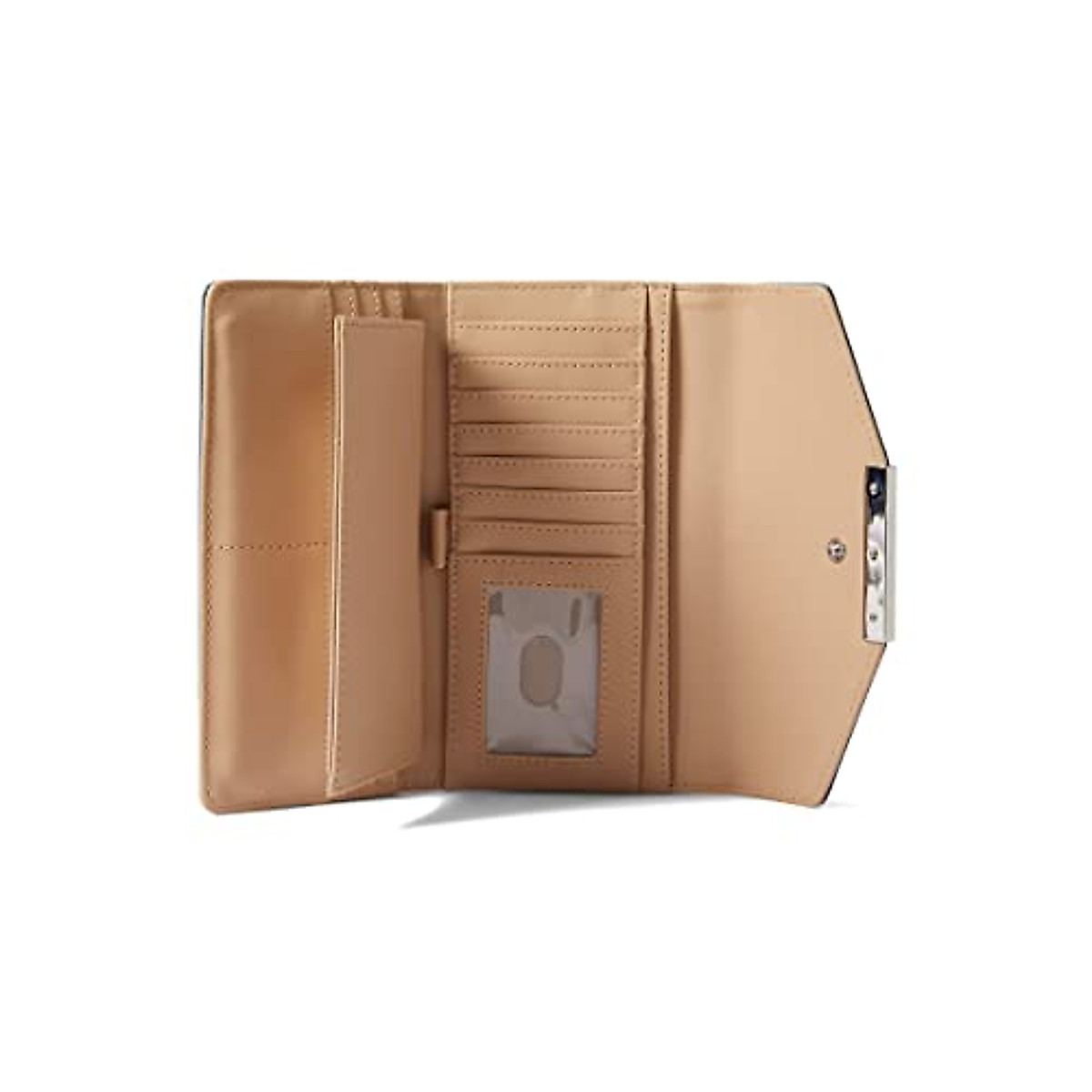 Nine West Verna Check Wallet Slate One Size