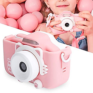 VADUMA Kids Touch Screen Camera Al Intelligent Face Recognition Kids Camera ABS Material Cartoon Mini Anti Drop Ergonomic Design Camera