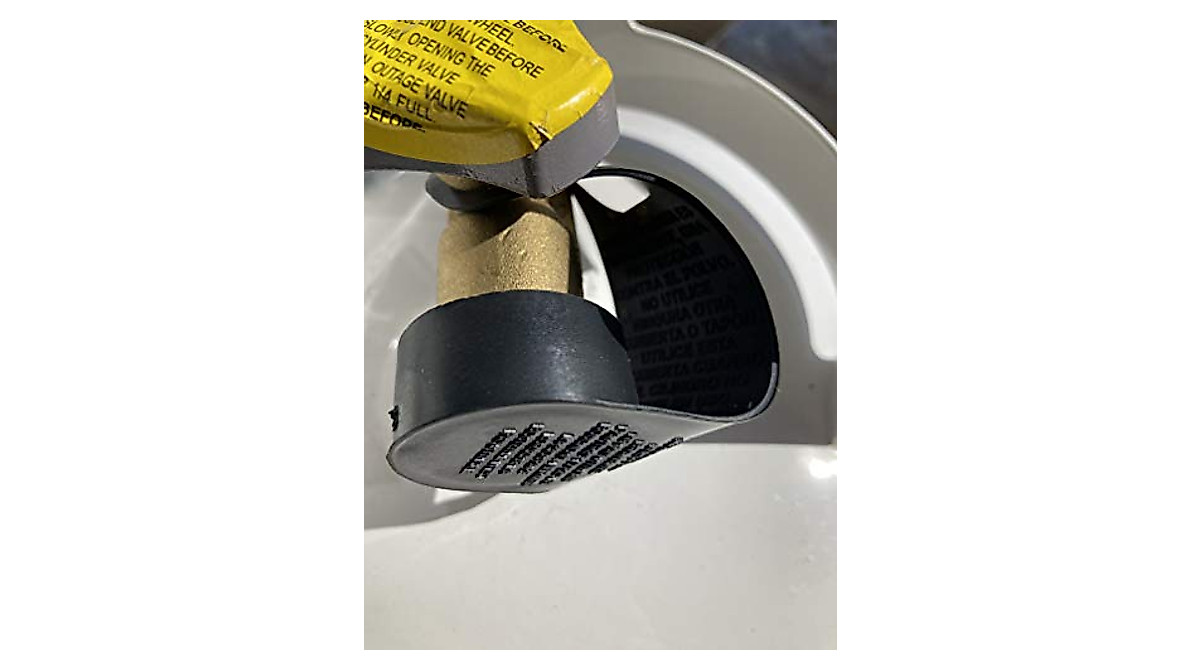 QCC1 Propane Tank Fitting Covers - Pack of 2 | Protect & Extend Life