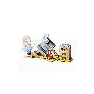 Lego Super Mario: Monty Mole & Super Mushroom Expansion Set - 163 Piece Building Kit - Lego, #40414, Ages 7+