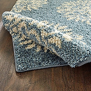 Mohawk Home Exploded Medallions Ornamental Area Rug, 8'x10', Blue