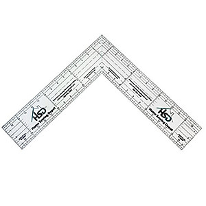 Home Sewing Depot 16 Inch Folding Easy Square Ruler