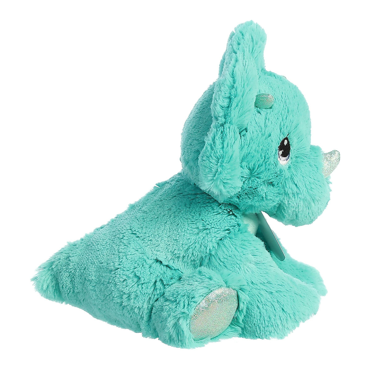 Aurora® Inspirational Precious Moments™ Tracey Triceratops Stuffed Animal - Cherished Memories - Enduring Comfort - Green 8.5 Inches