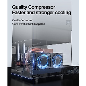 Commercial Ice Maker, SodaPer 110V Automatic Ice Making Machine Stainless Steel 180 lbs/24H, Storage Capacity 55 lbs, Freestanding Ice Maker Machine for Office/Restaurant/Bar/Coffee…