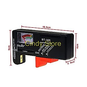 Davitu Electricity Generation - Battery Tester Checker Universal For AA AAA C D 9V 1.5V Button Cell Batteries US