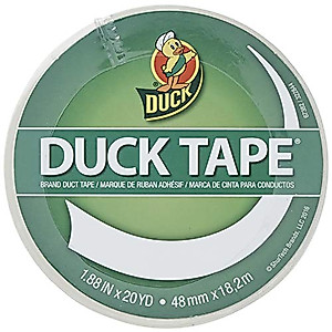 Duck 1265015 1.88" x 20 yd Winking Tape, Single Roll, White