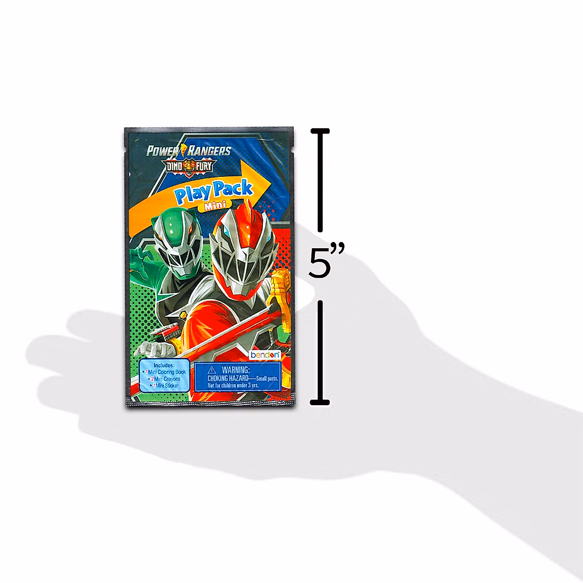 Power Rangers Mini Party Favors Set for Kids - Bundle with 24 Mini Power Rangers Grab n Go Play Packs with Coloring Pages, Stickers and More (Power Rangers Birthday Party Supplies)