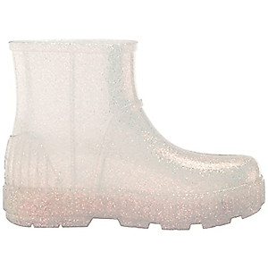 UGG Women's DRIZLITA Rain Boot, Glitter Glam, 9