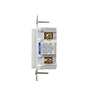 EATON TWRSGF15W Arrow Hart Tamper and Weather Resistant Duplex Gfci Receptacle, 125 Vac, 15 A, 2 Pole, 3 Wire, White