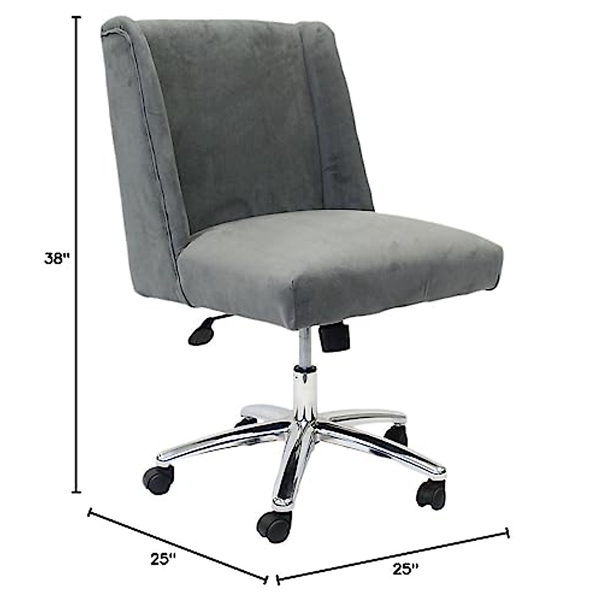 Boss Office Products Chairs Task Seating, Charcoal Grey