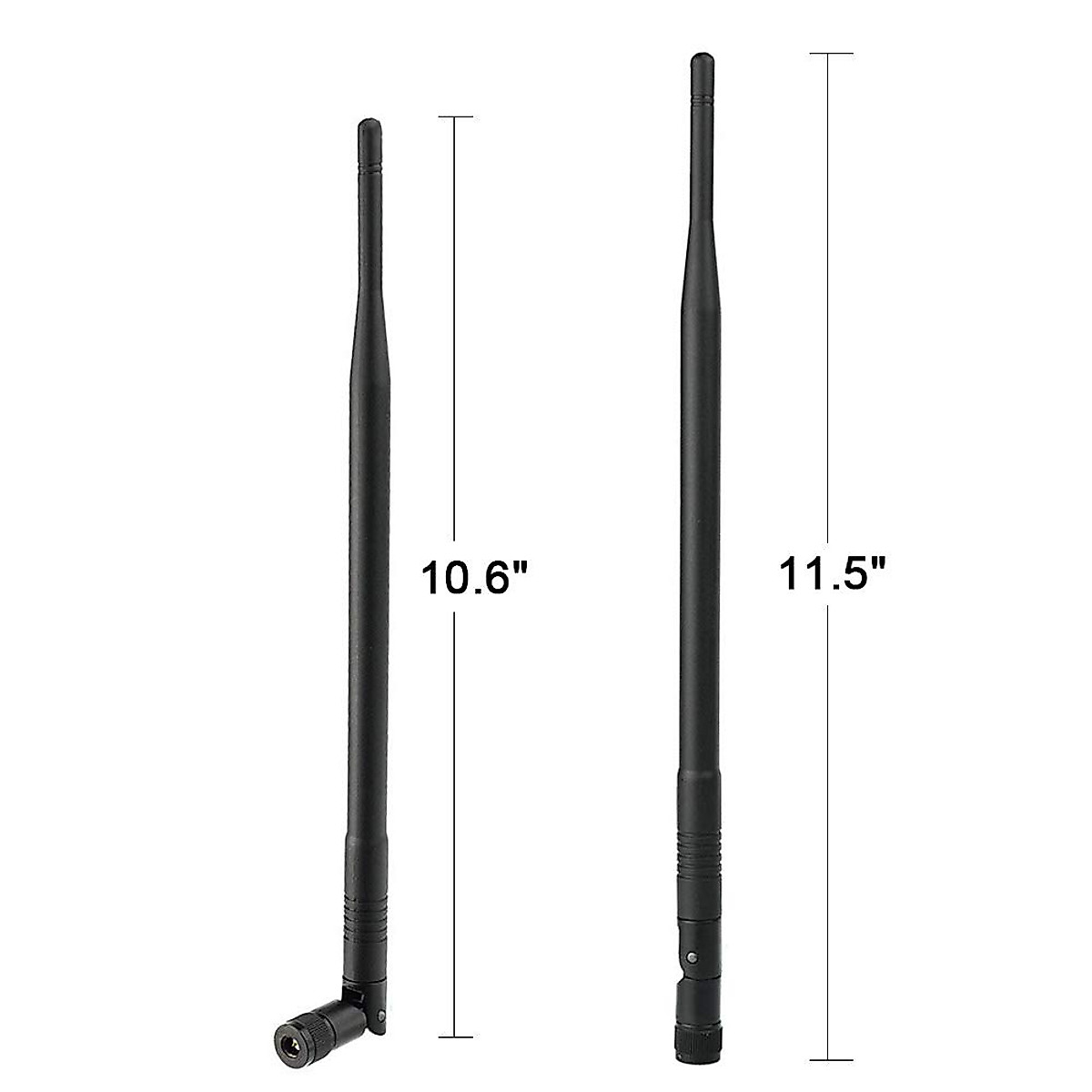 Eightwood 5dBi 4G LTE Rubber Duck Antenna SMA Male Plug for 4G Router Wireless Home Phone