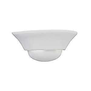 Designers Fountain 6031-WH Wall Sconce, 6 in , White
