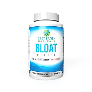 Bloat Relief - Water Supplement with Dandelion, Green Tea, Cranberry, Apple Cider Vinegar & More 30 Count