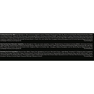 Brickell Men's Daily Advanced Face Care Routine II, Activated Charcoal Facial Cleanser, Face Scrub, Face Moisturizer Lotion, Natural and Organic, Scented