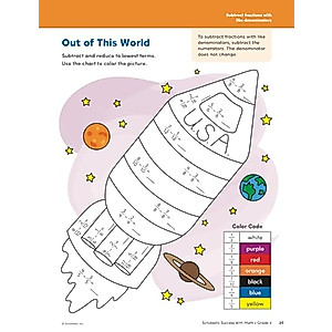 Scholastic Success with Math Grade 4 Workbook