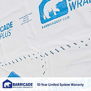 Barricade Construction Seam Tape 1 7/8" x 165' Roll - for House Wrap Installation