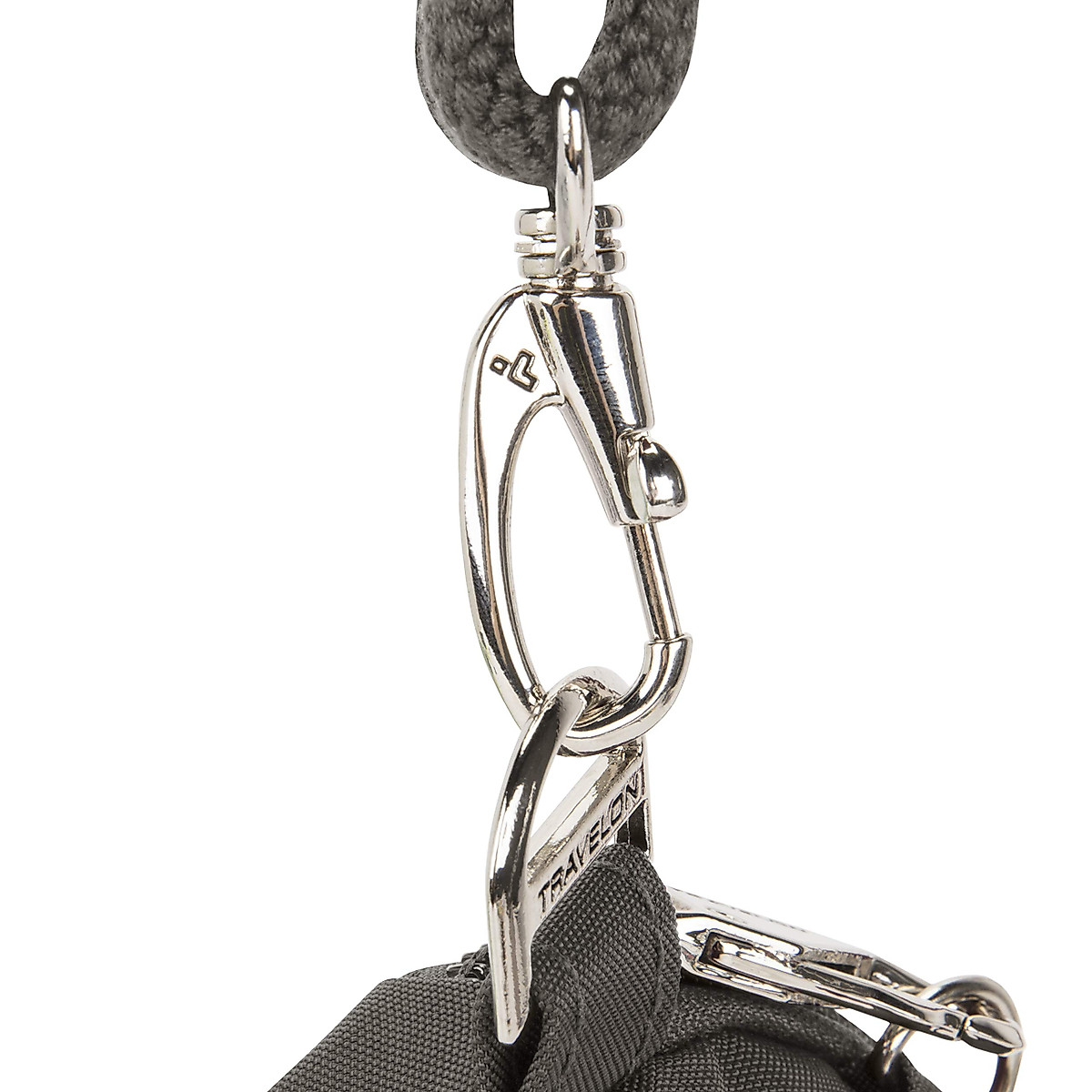 Travelon Bag, Smoke, Compact Crossbody