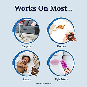 Miss Mouth's Messy Eater Stain Treater Spray - 16oz Stain Remover - Newborn & Baby Essentials - No Dry Cleaning Food, Grease, Coffee Off Laundry, Underwear, Fabric