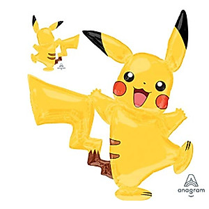 ANAGRAM INTERNATIONAL 57" POKEMON PIKACHU AWK, Multi