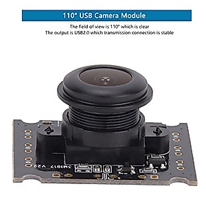 Marukio USB Camera Module OV3660 Chip USB2.0 Output 2048 x 1536 15fps 110° Support Mobile OTG for WinXP/for Win7 / for Win8 / for Win10 / for OSX/for Linux/for Android System