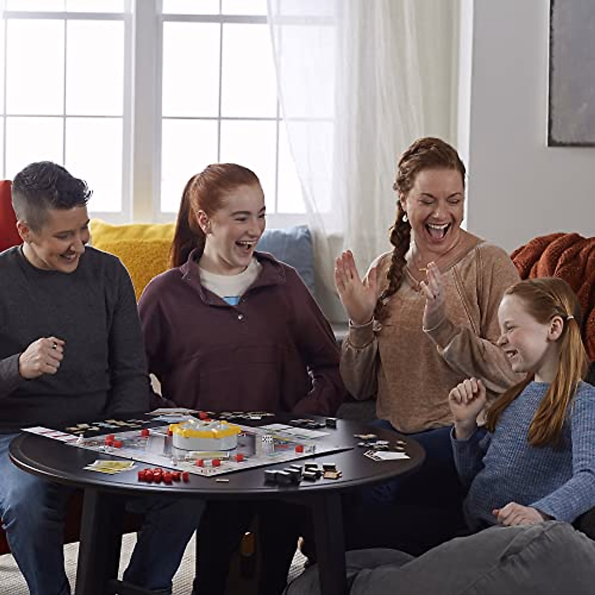 Monopoly Secret Vault Board Game for Kids Ages 8 and Up, Family Board Game for 2-6 Players, Includes Vault