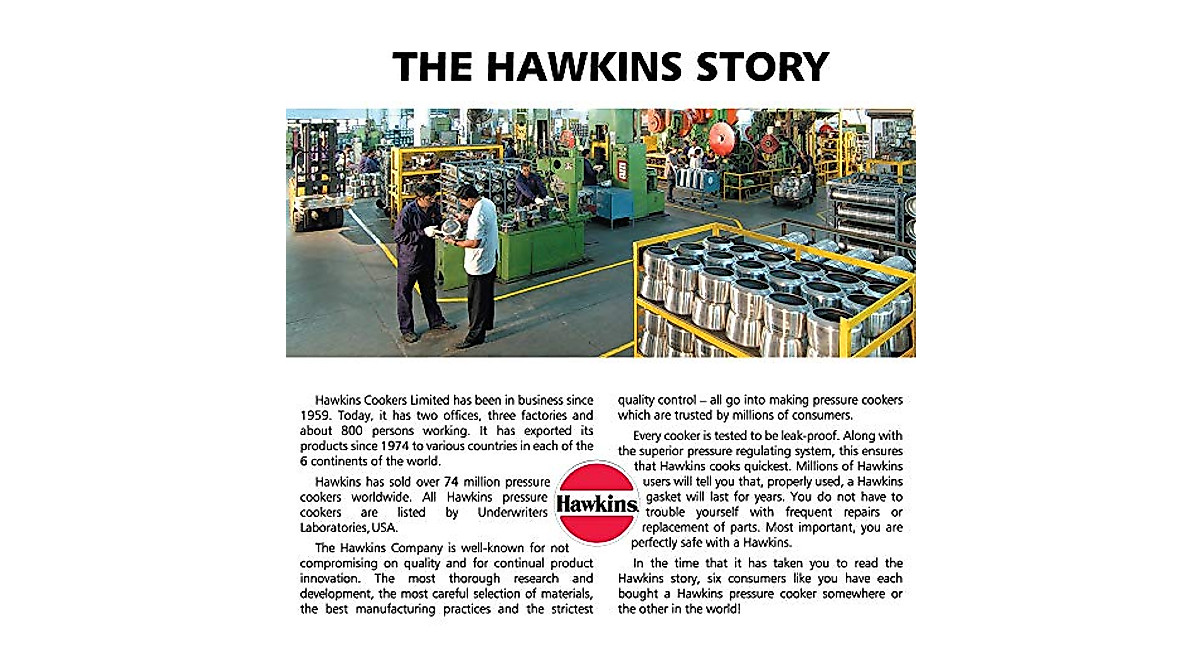 Buy HAWKINS 5L Pressure Cooker - Premium Quality