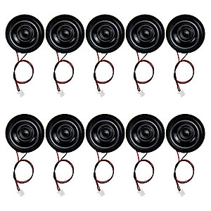Xiaoyztan 10Pcs 1W 8Ohm Round Internal Magnet Mini Loudspeaker MP3 MP4 Player Speaker