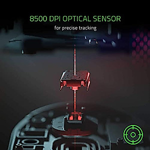 Razer Viper Mini - Wired Gaming Mouse for PC/Mac (Ultralight 61g, Ambidextrous, Speedflex Cable, 8,500 DPI Optical Sensor, Chroma RGB Illumination) Black