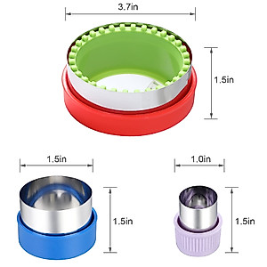Sandwich Cutter and Sealer Set Cookie Cutters Vegetable Fruit Cutter Sandwich Cutter Cookie Stamps Mold Baking Supplement