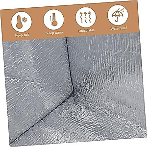 ULTECHNOVO Insulated Bag food warmer insulated for food delivery insulated delivery catering for food deliveries cake delivery insulated food delivery aluminum Fresh cooler Cake Delivery Bag