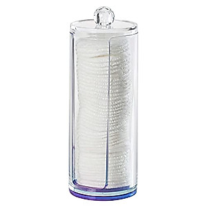 Simplify Ombre, Durable, Stylish, Easy to Refill Cotton Pad Holder, Multicolor Bath Accessories Organizers Collection