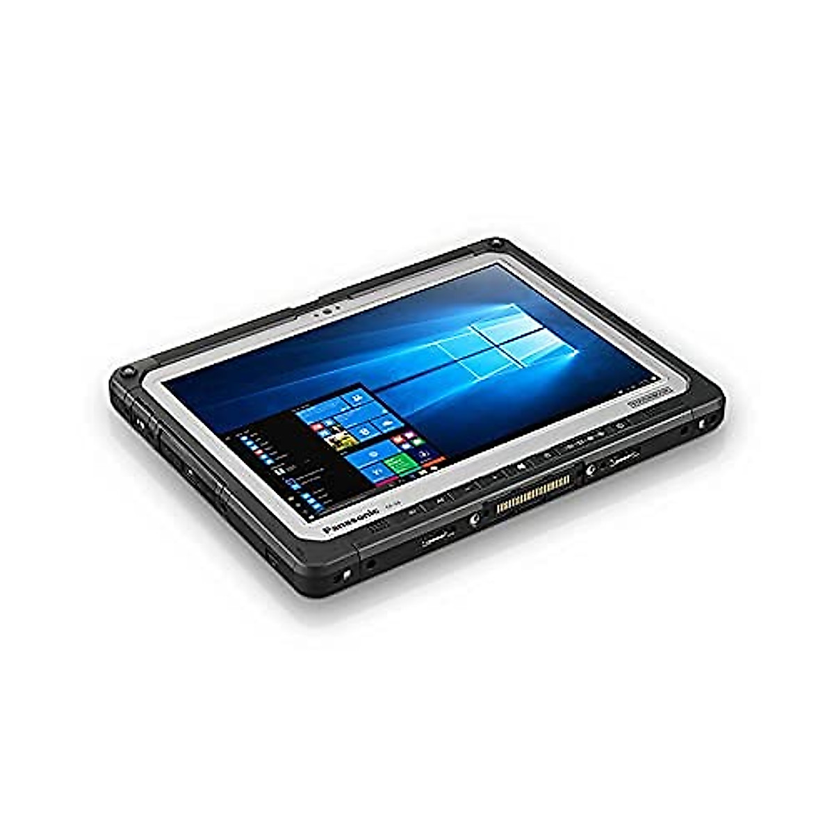 Panasonic Toughbook 33, CF-33, Intel i5-7300U, 12" QHD Touch+Digitizer, 8GB RAM, 256GB SSD, Webcam, 8MP Rear Camera, dGPS, 4G LTE, 2D Bar Laser, Dual Pass, Premium Keyboard, Win 10 Pro (Renewed)