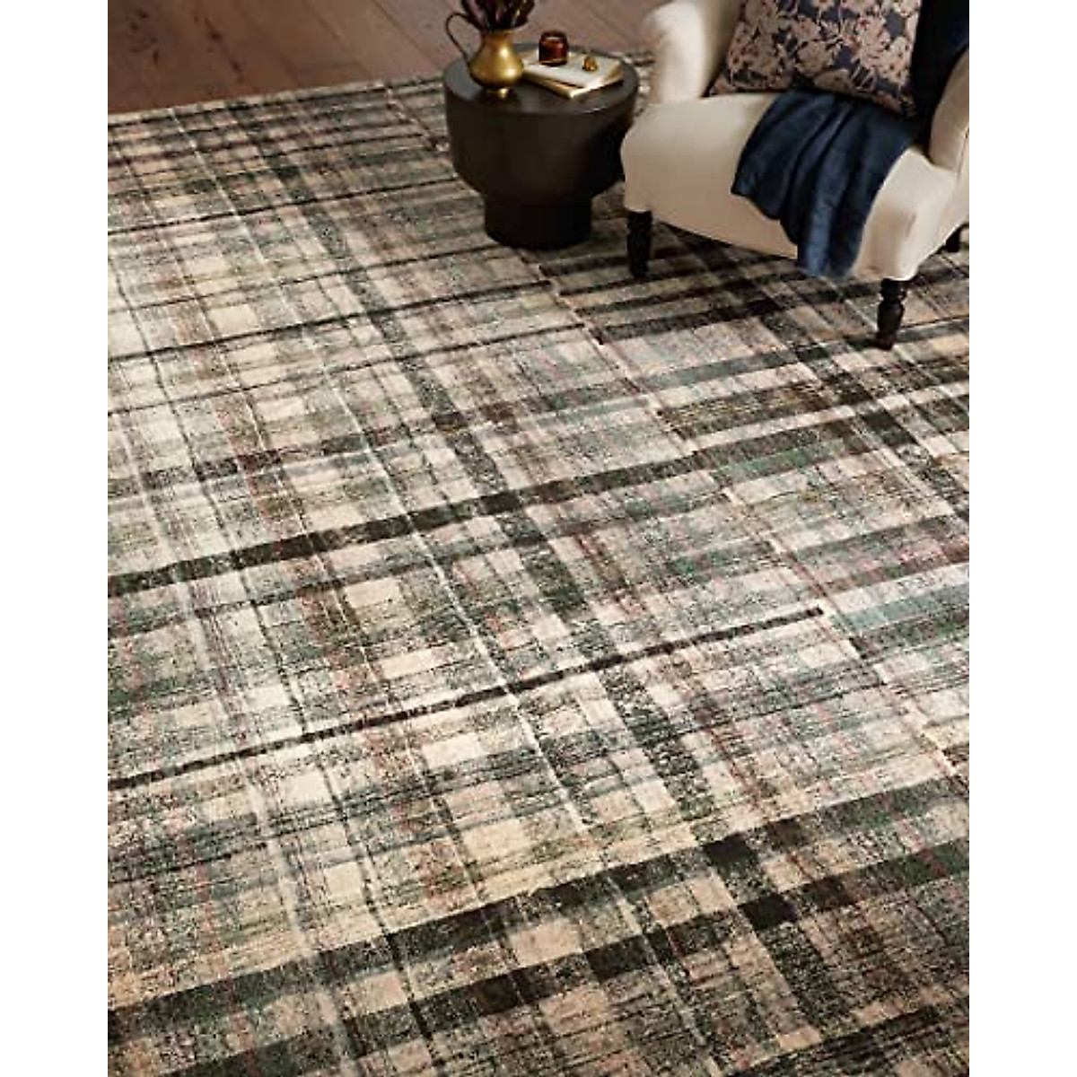 Loloi Chris Loves Julia Humphrey Collection HUM-03 Forest/Multi 7'-3'' x 9'-3'' .38" Pile Height, Area Rug feat. CloudPile