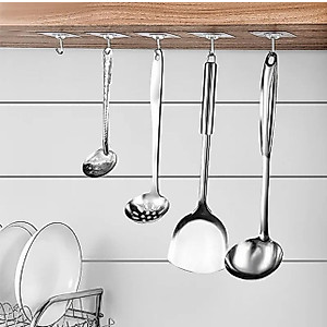 Generic 24 Packs of Hooks for Hanging Transparent and Reusable Seamless Hooks for Multipurpose (Bathroom, Kitchen etc) Self Adhesive Hooks