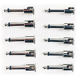 George L's .155 Plated Right Angle Plug - 10 Pack