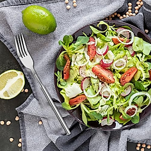 Giantree Telescopic Fork, 65cm Long Extendable Fork Stainless Steel Retractable Fork Extendable Dinner Fruit Dessert Fork 8.7~25.6inch