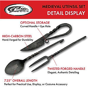 Szco Supplies 3 Piece Functional Medieval Feasting Set, Multicolor, HS-7885